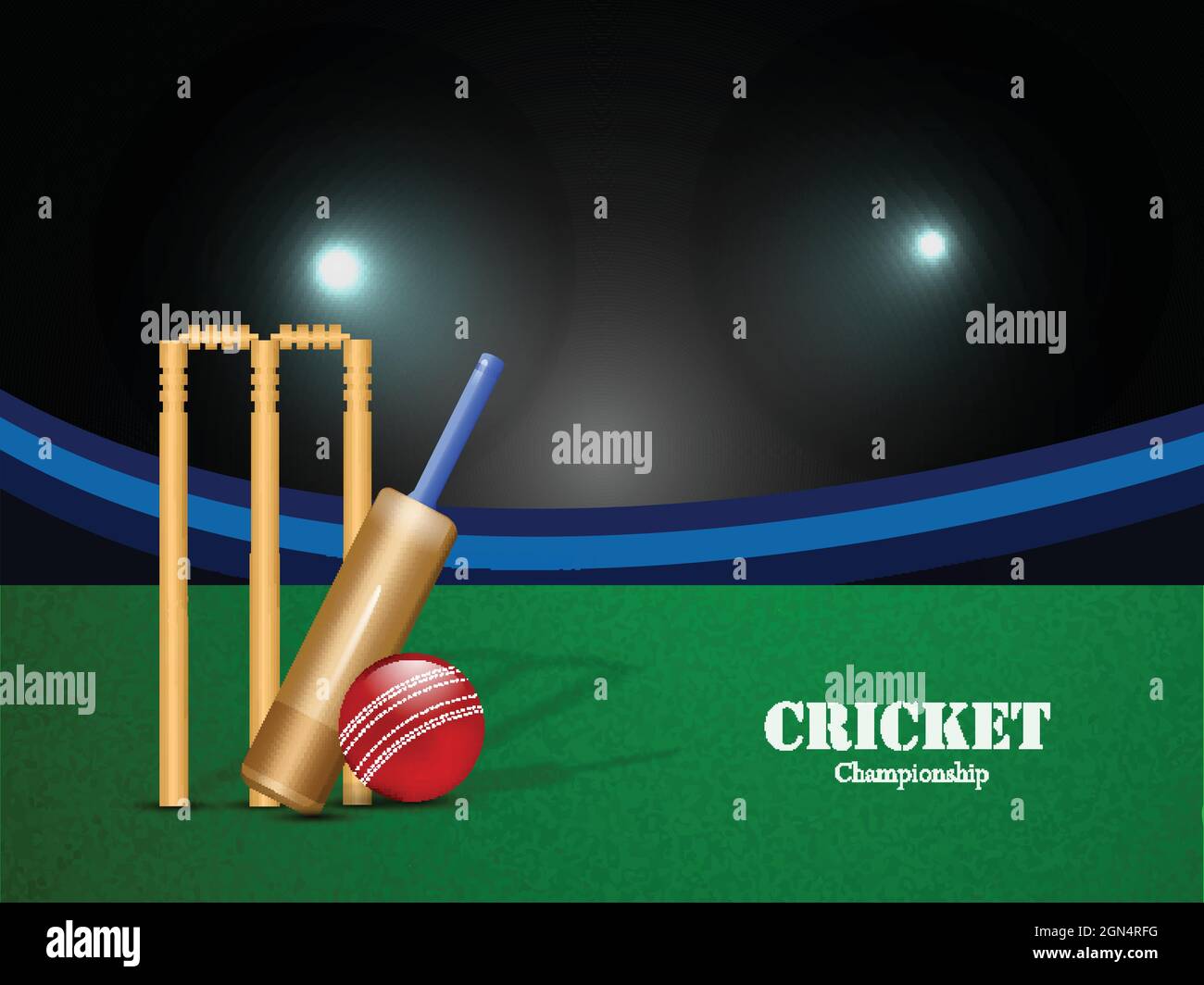 Cricket Sport Background Stock Vector Image & Art - Alamy