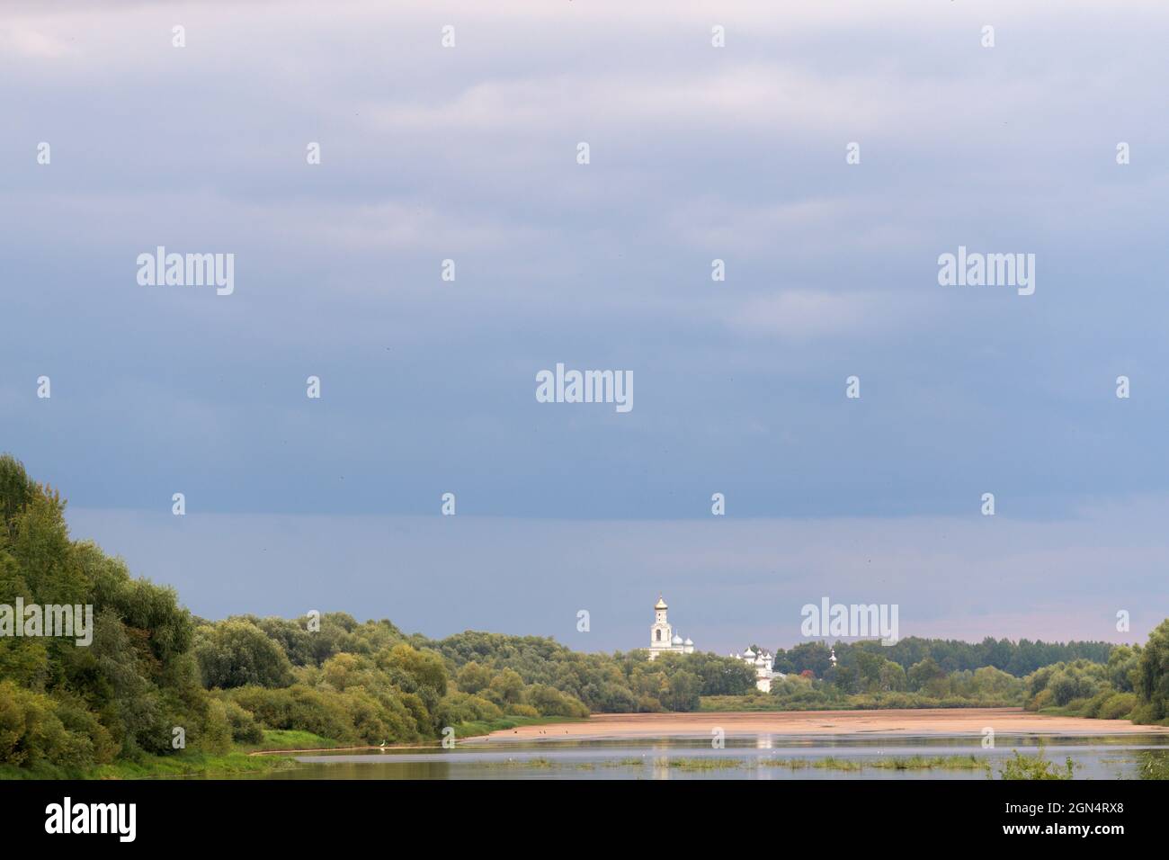 St. George (Yuriev) Orthodox Male Monastery. Veliky Novgorod, Russia ...