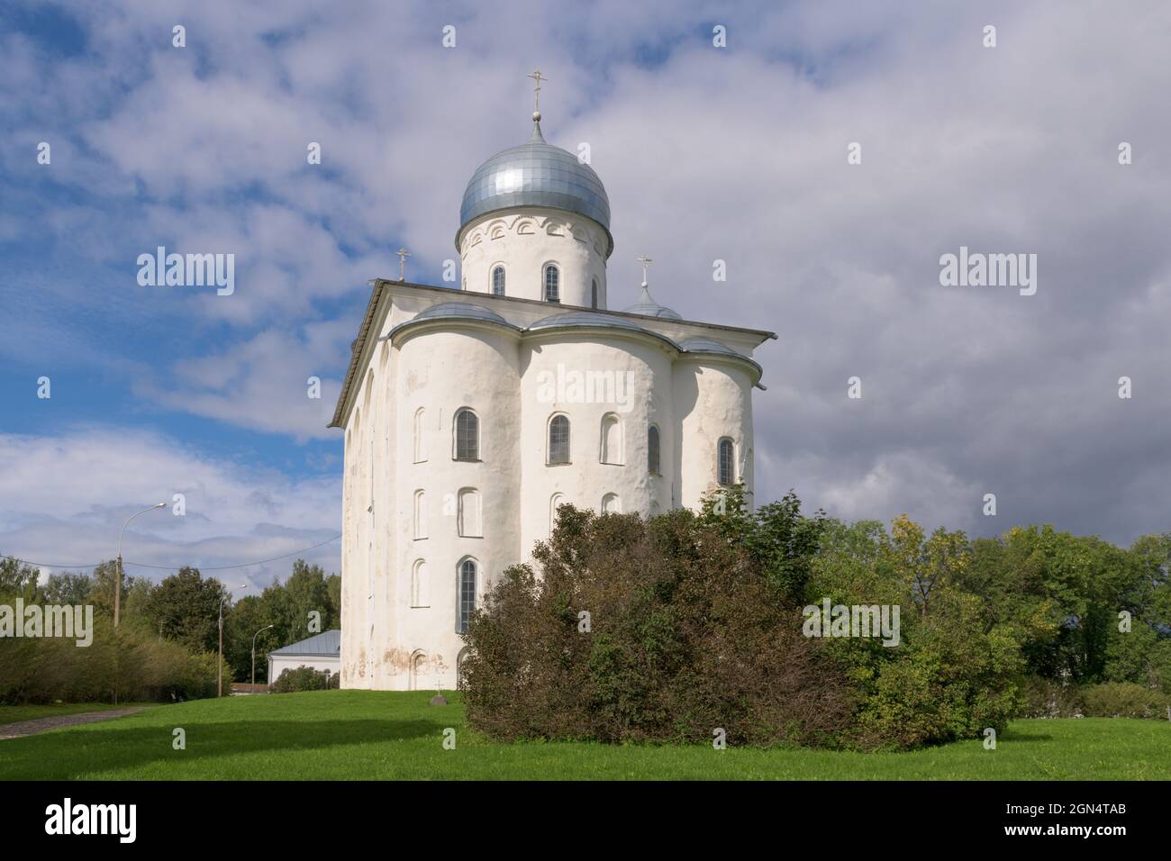 The St George Cathedral in the St George (Yuriev) Monastery. Veliky ...