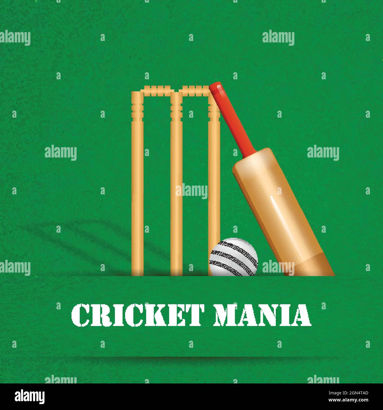 Cricket Sport Background Stock Vector Image & Art - Alamy