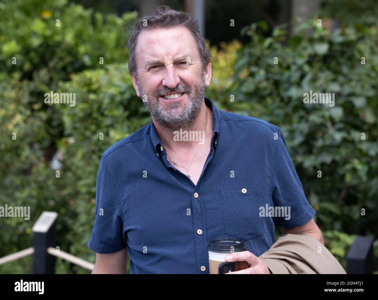 Lee Mack, actor comedian and presenter, at the RHS Chelsea Flower Show ...