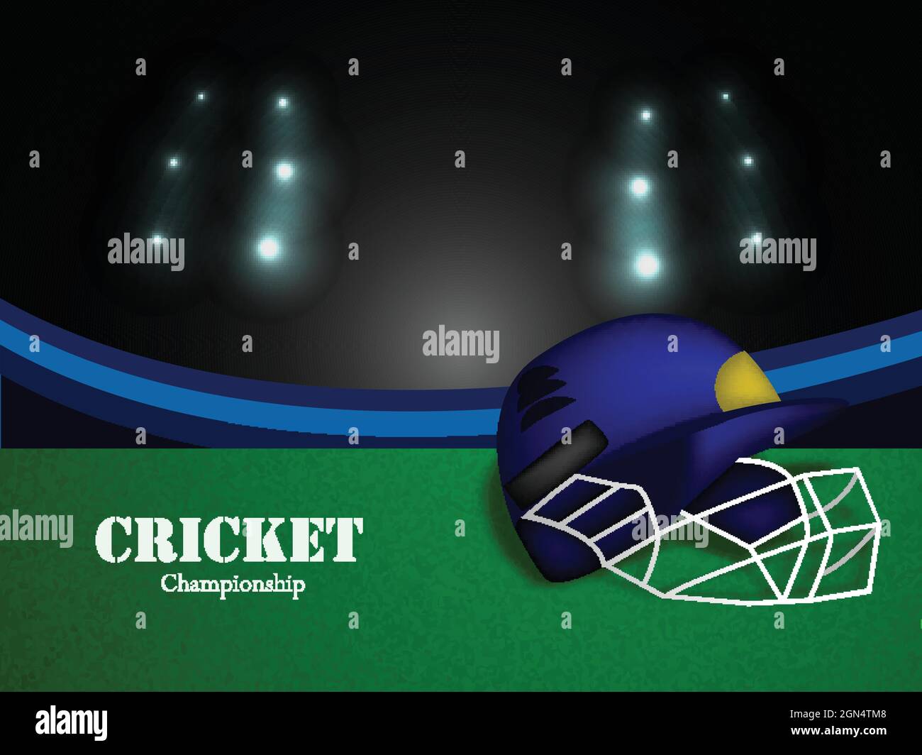 Cricket Sport Background Stock Vector Image & Art - Alamy