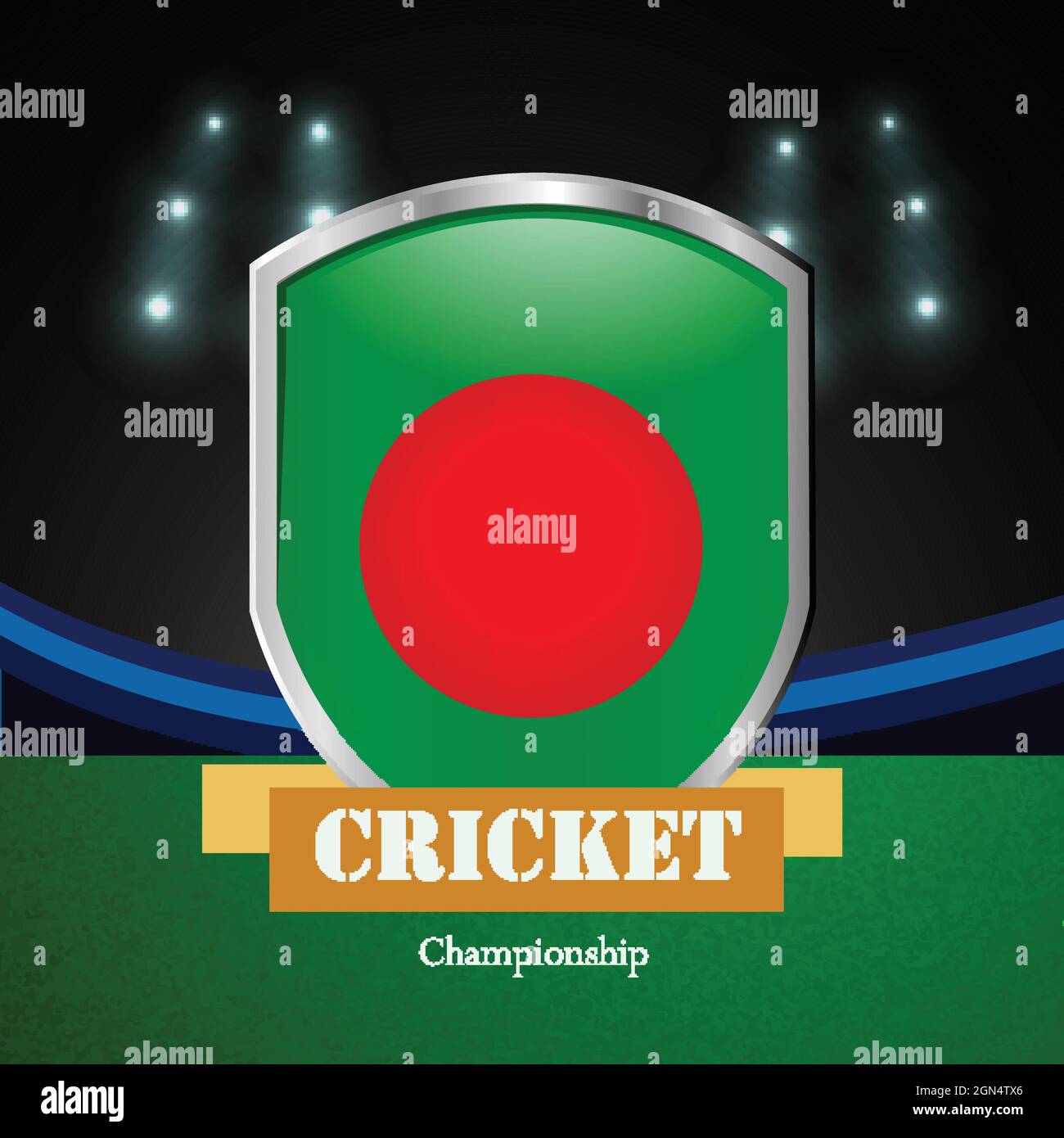 Cricket Sport Background Stock Vector Image & Art - Alamy