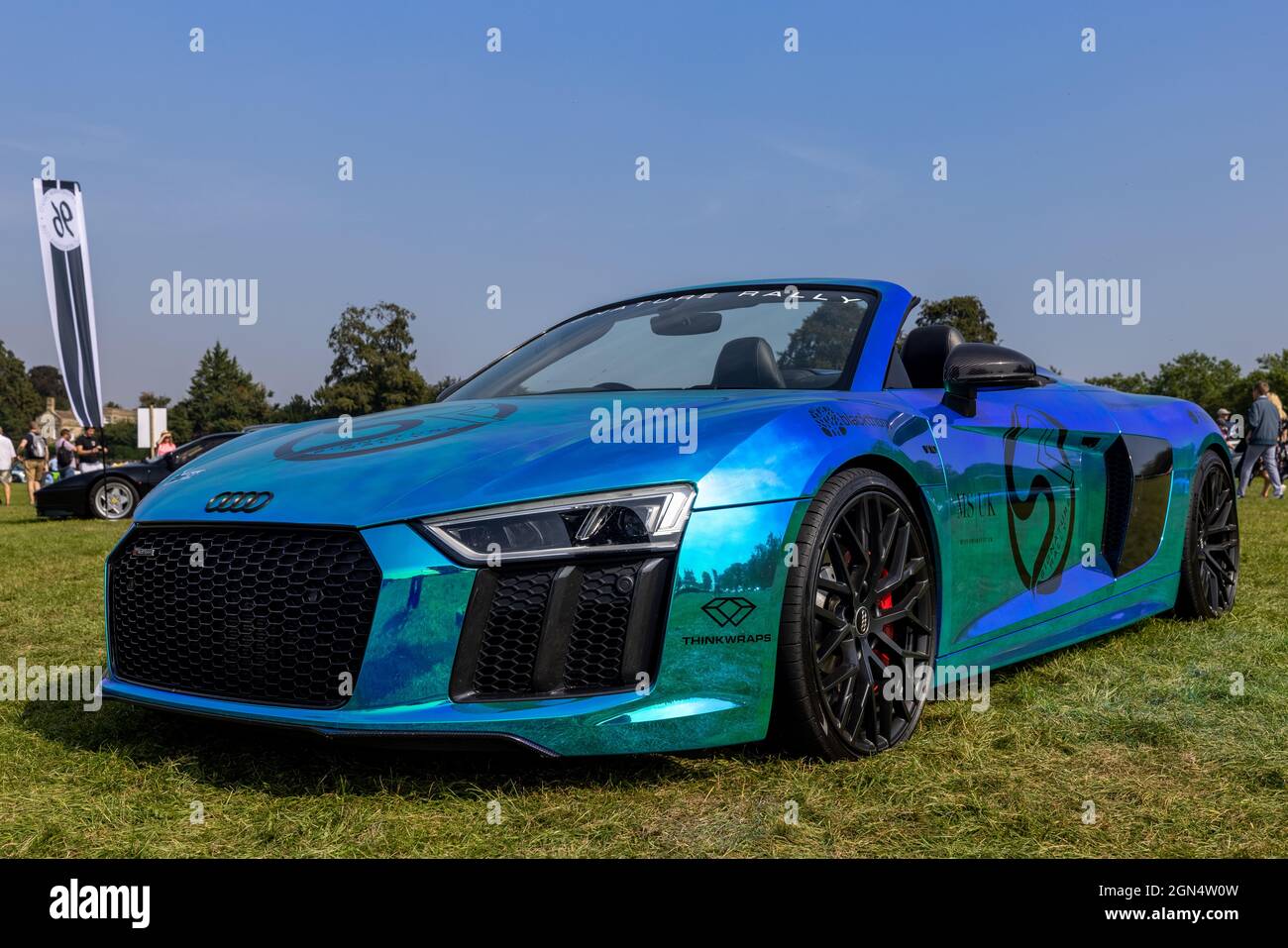 Signature Rally Audi R8 Spyder on display at Blenheim Palace motor show ...