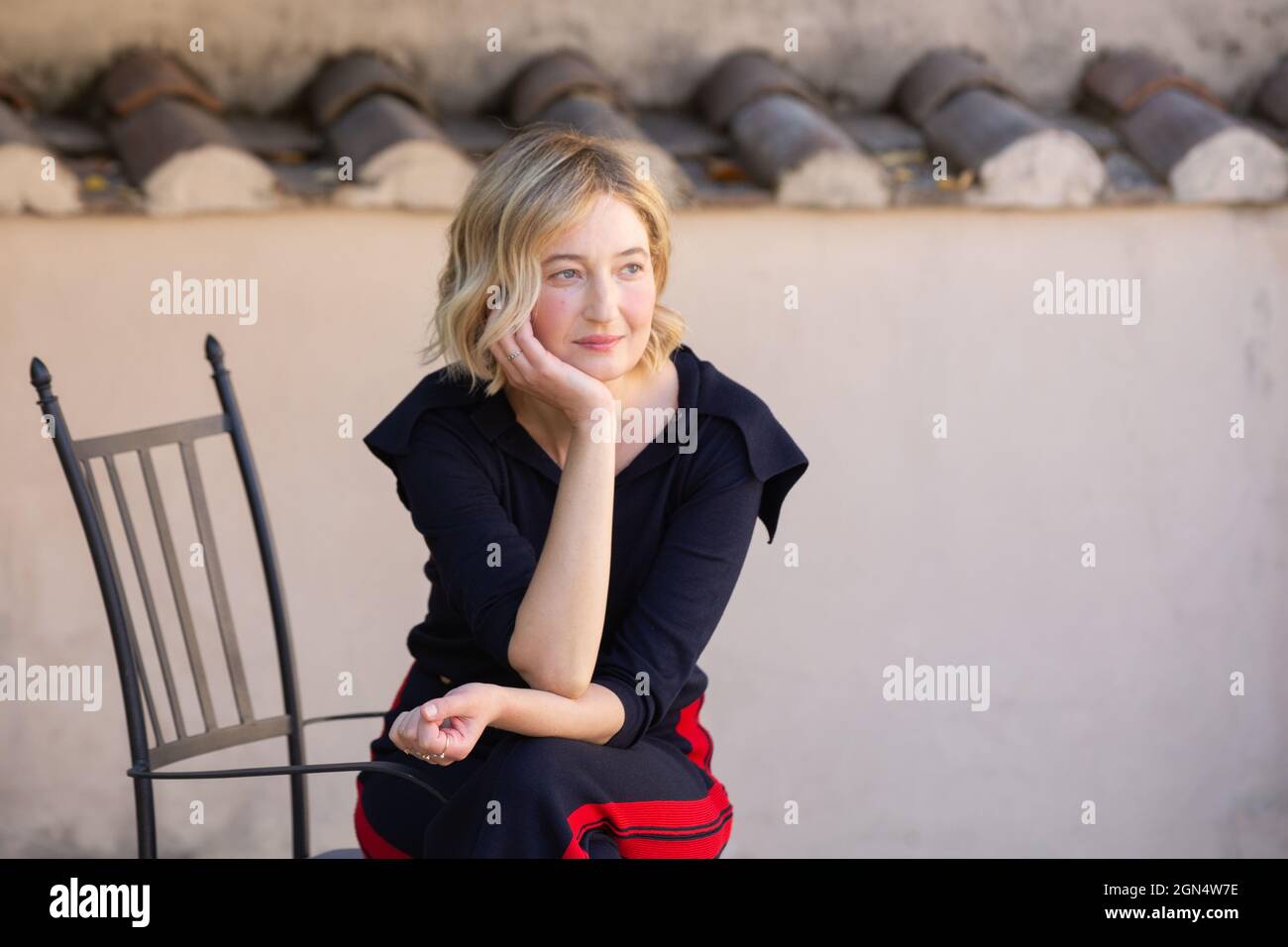 Rome, Italy. 22nd Sep, 2021. Actress Alba Rohrwacher attends photocall ...