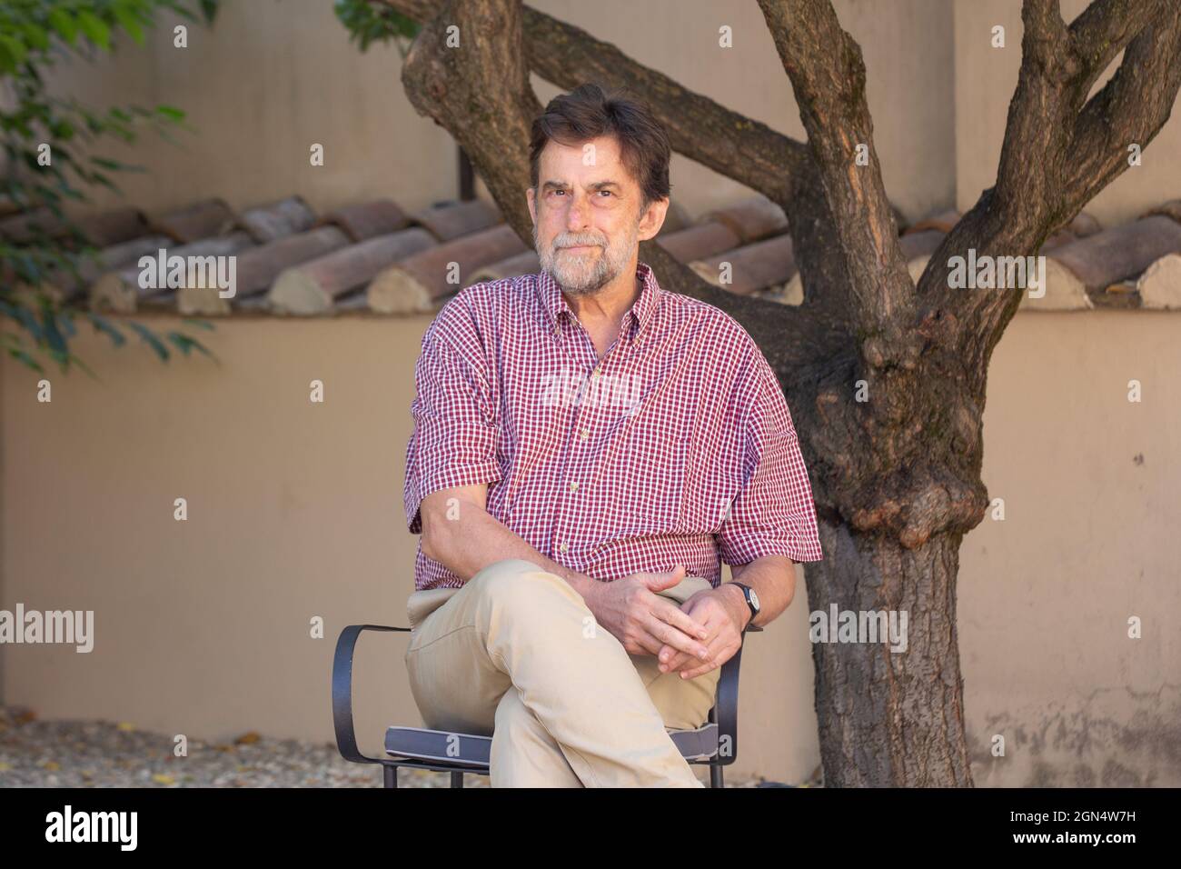 Director Nanni Moretti attends photocall of the film "Tre Piani" in ...