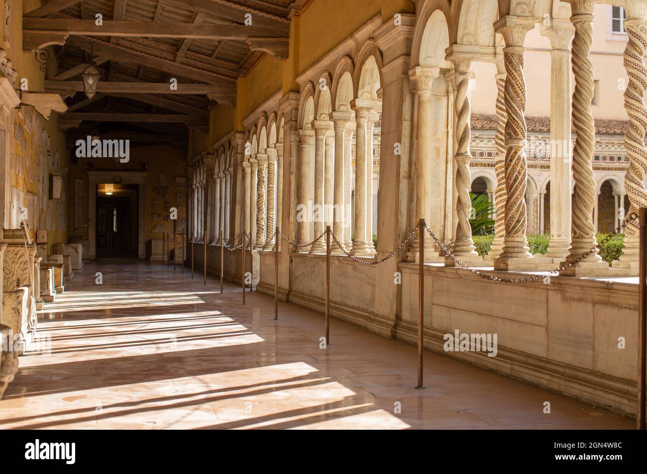 Rome, St. Paul's Tomb Stock Photo - Alamy
