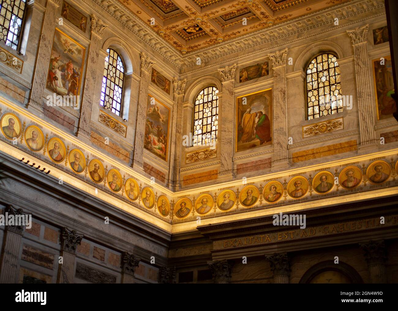 Rome, St. Paul's Tomb Stock Photo - Alamy