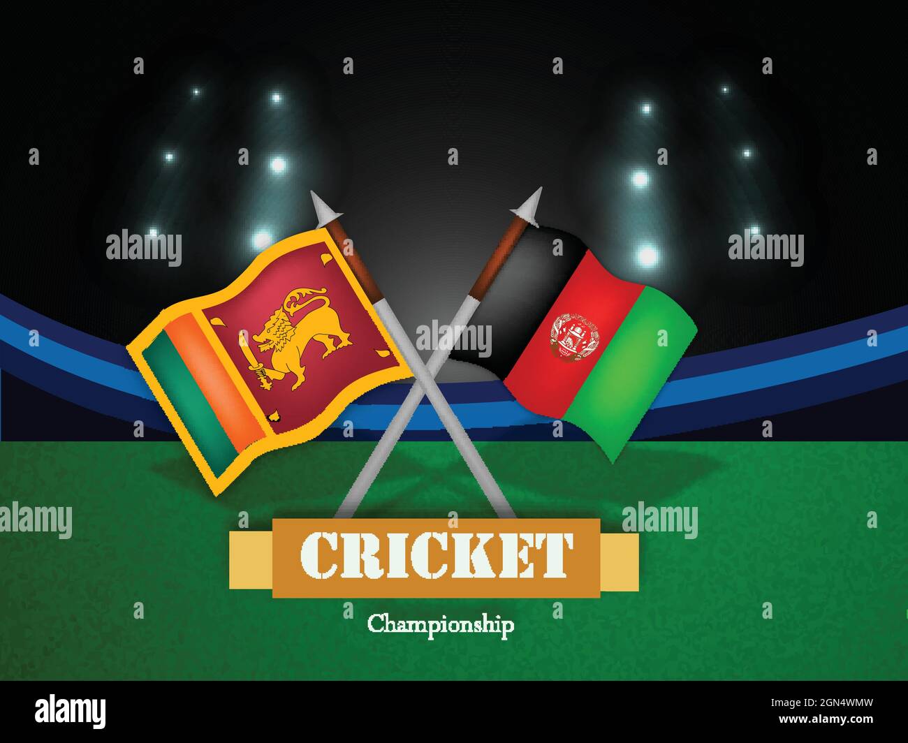 Cricket Sport Background Stock Vector Image & Art - Alamy