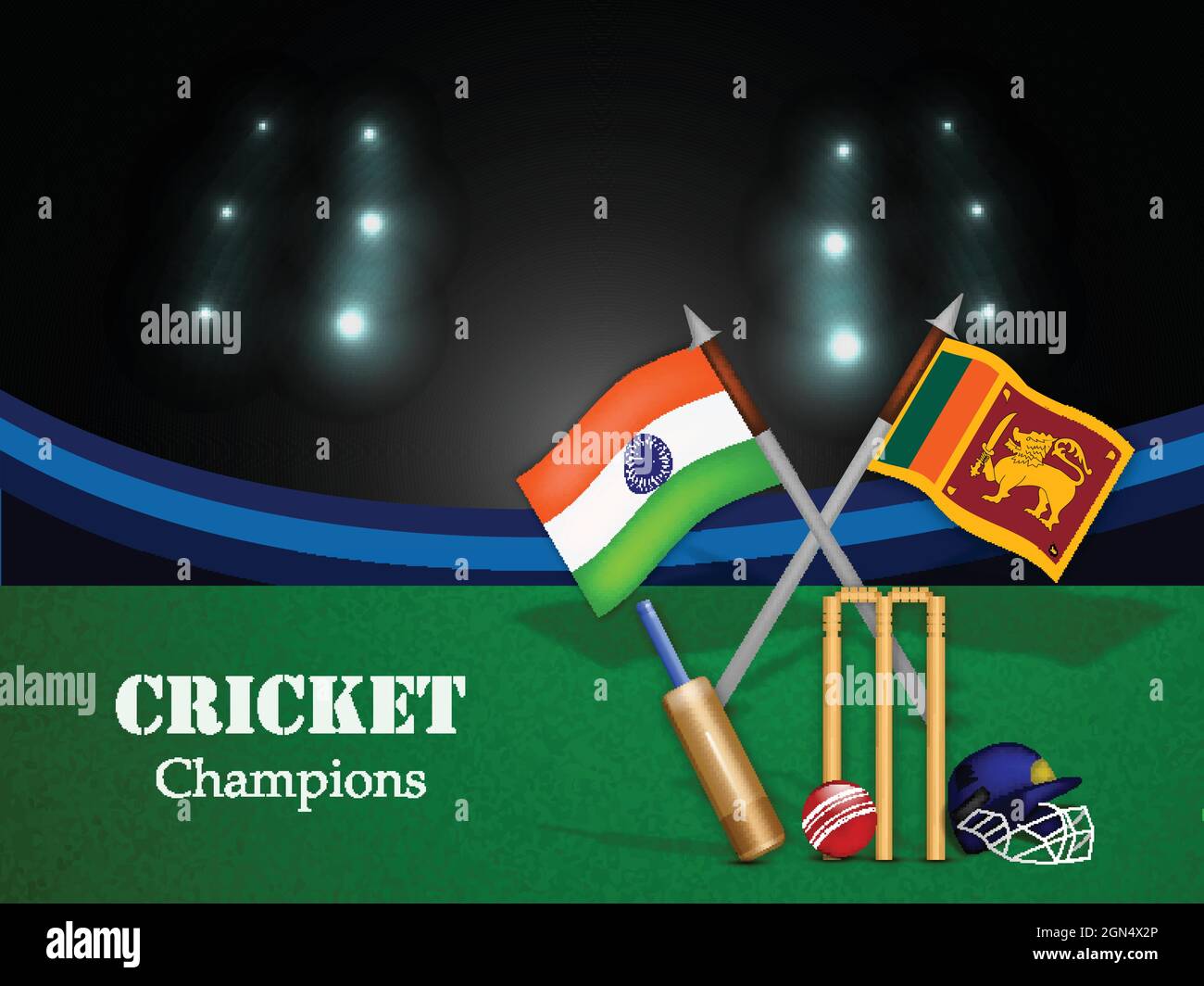 Cricket Sport Background Stock Vector Image & Art - Alamy