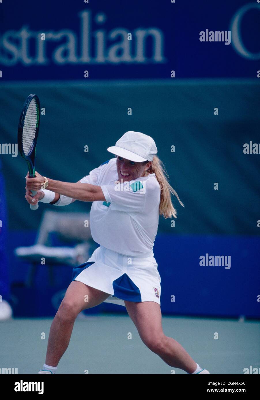 American tennis player Tracy Austin, Australian Open, 1994 Stock Photo ...