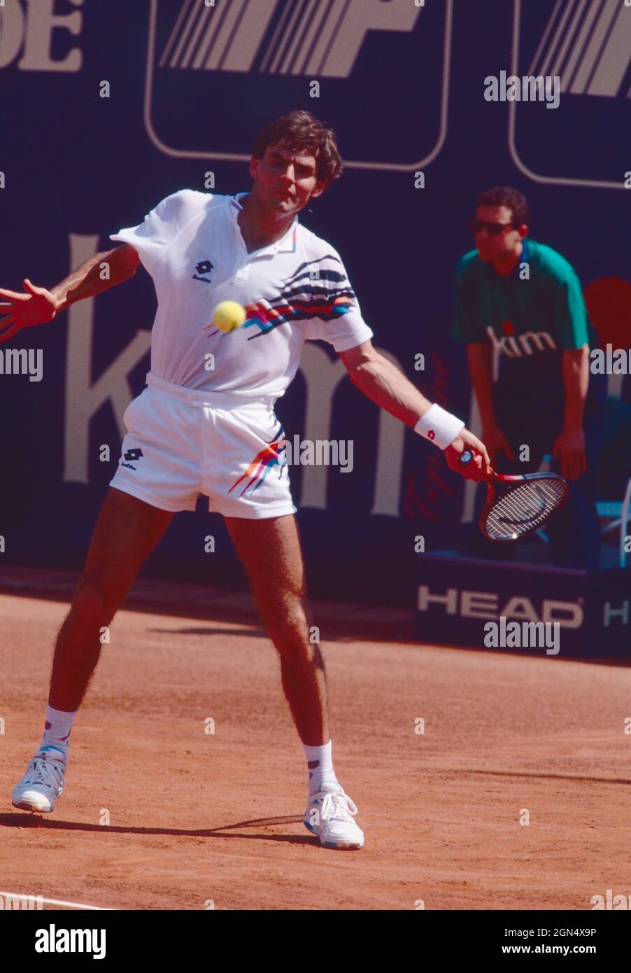Argentinian tennis player Roberto Azar, 1980s Stock Photo - Alamy