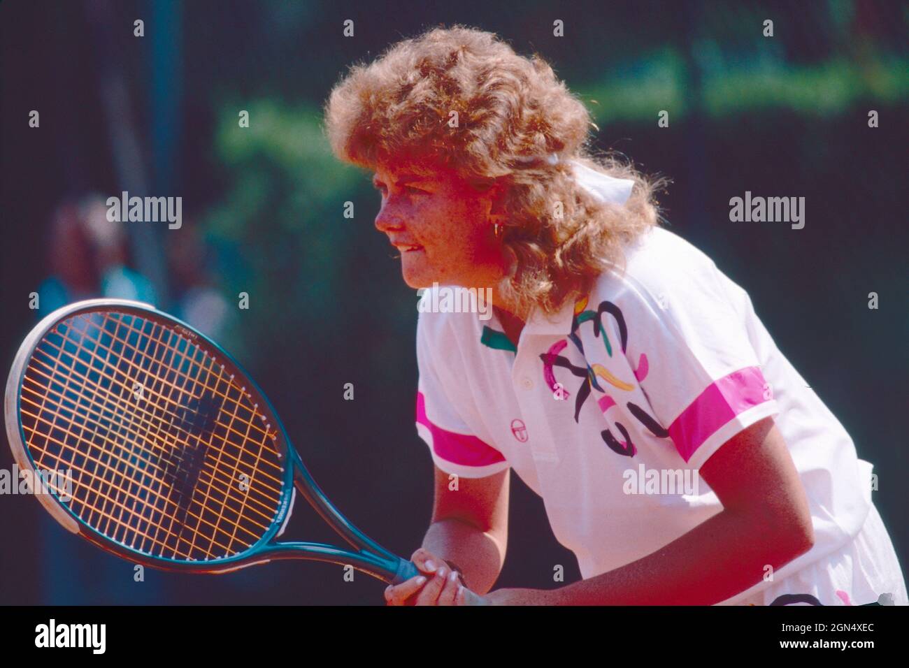South African tennis player Michelle Anderson, 1980s Stock Photo - Alamy