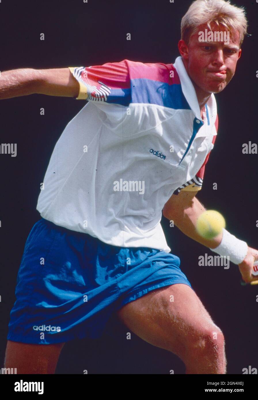 Swedish tennis player Jan Appel, 1994 Stock Photo - Alamy