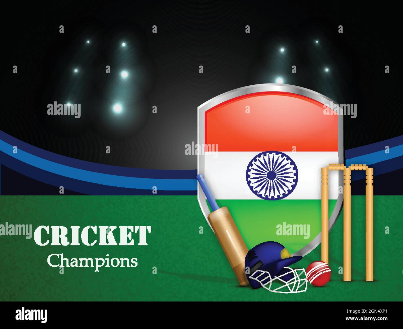 Cricket Sport Background Stock Vector Image & Art - Alamy