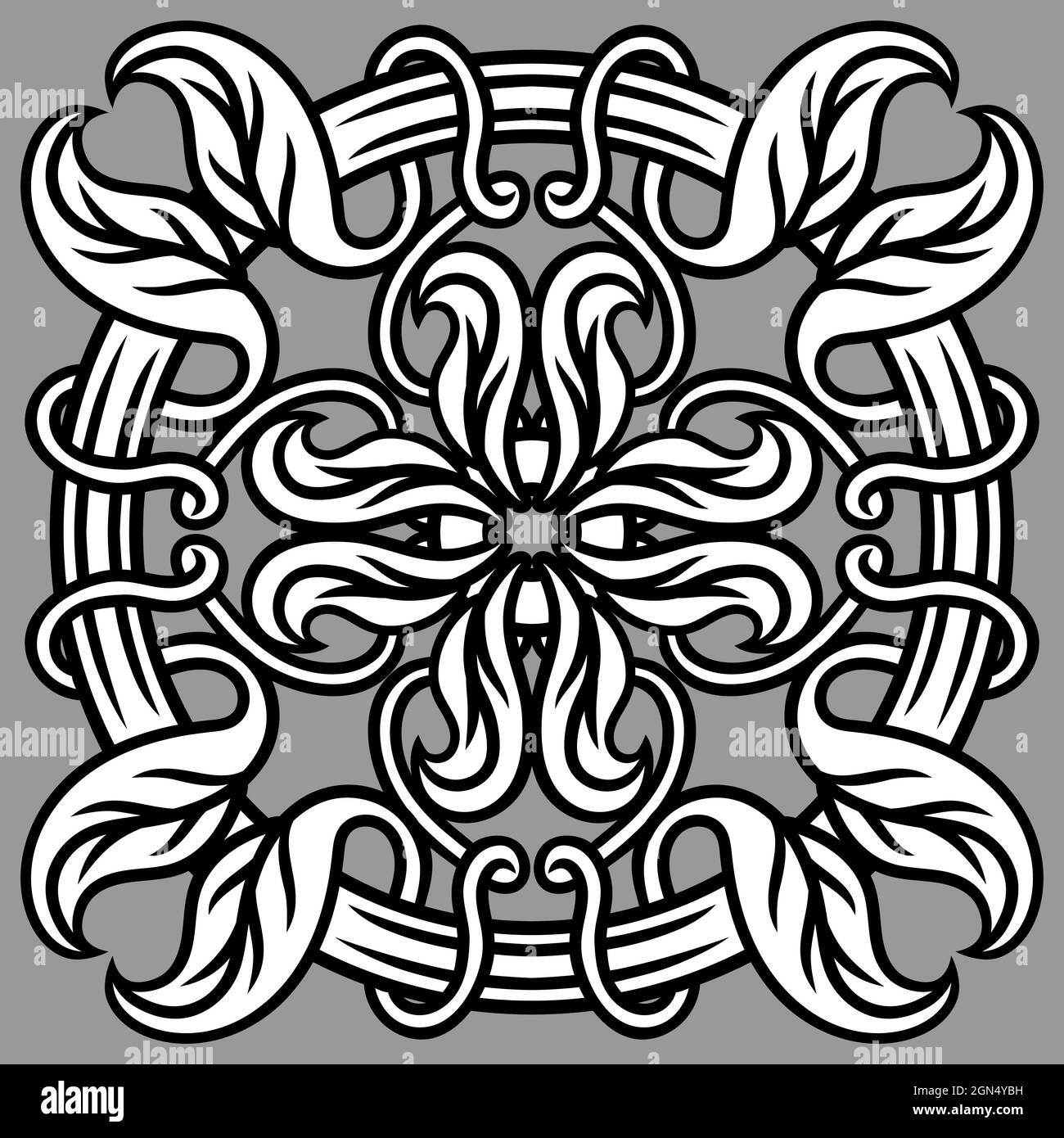 Portuguese azulejo ceramic tile pattern. Mediterranean traditional ...