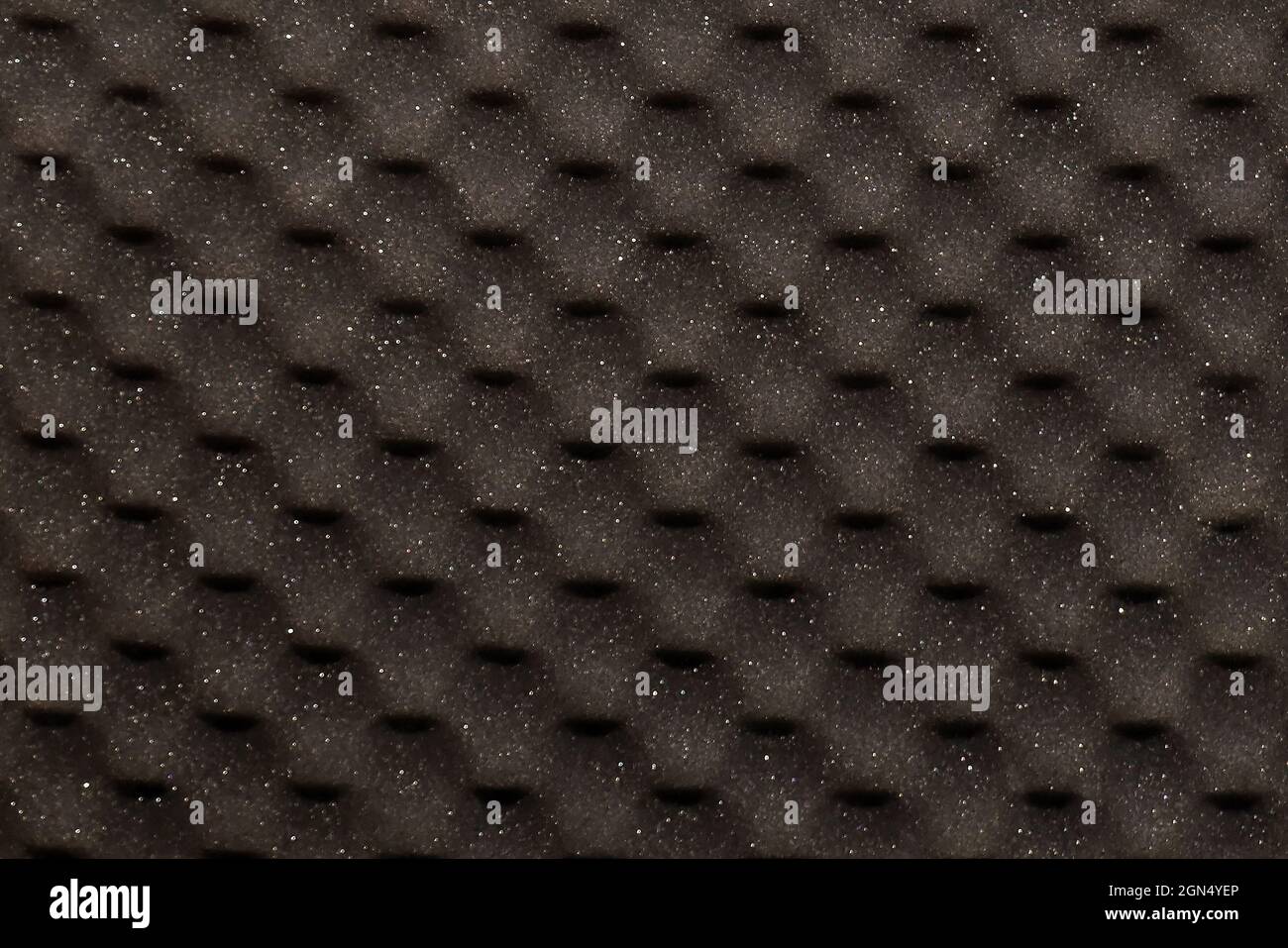 Protective black foam material texture pattern background Stock Photo ...