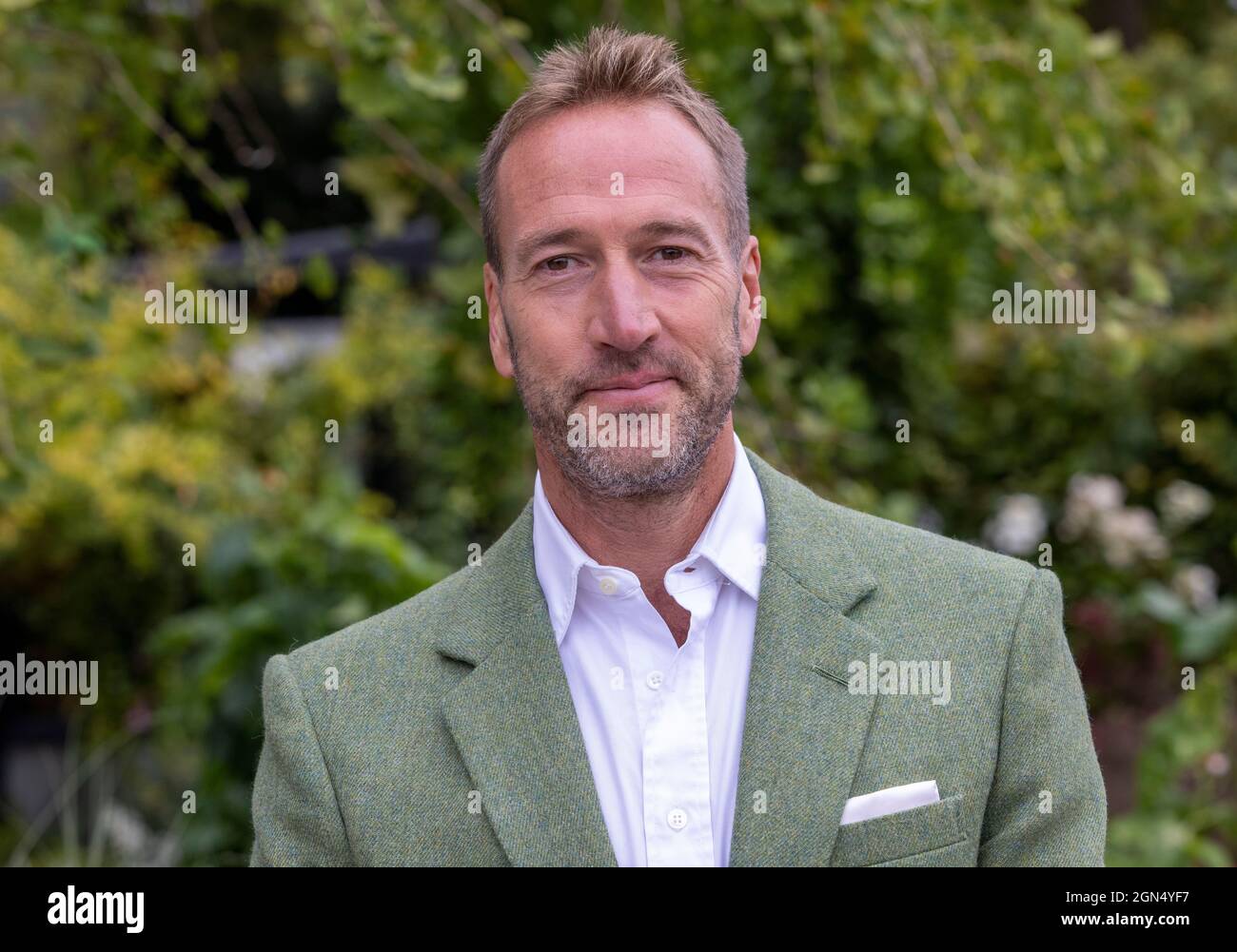 Broadcaster writer and adventurer, Ben Fogle, at the RHS Chelsea Flower ...