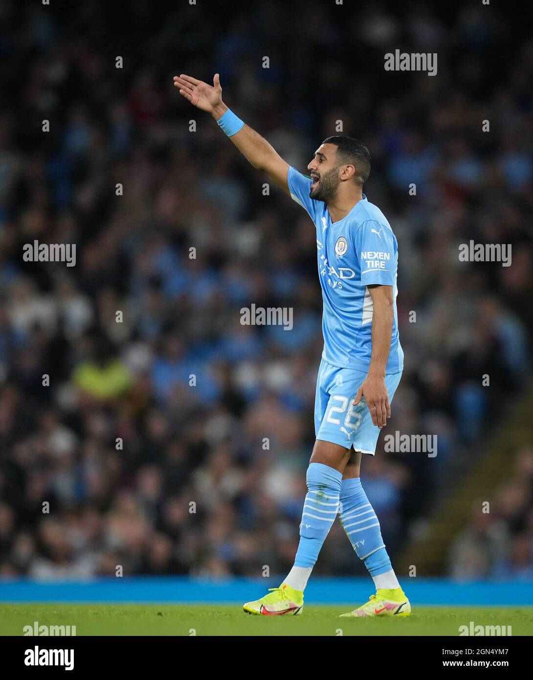 Riyad mahrez manchester city 2021 hi-res stock photography and images ...
