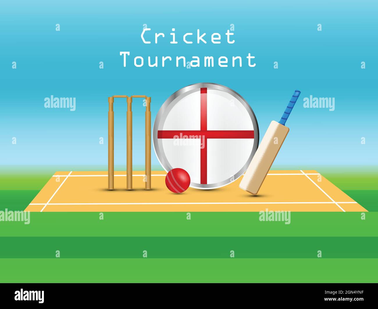 Cricket Sport Background Stock Vector Image & Art - Alamy