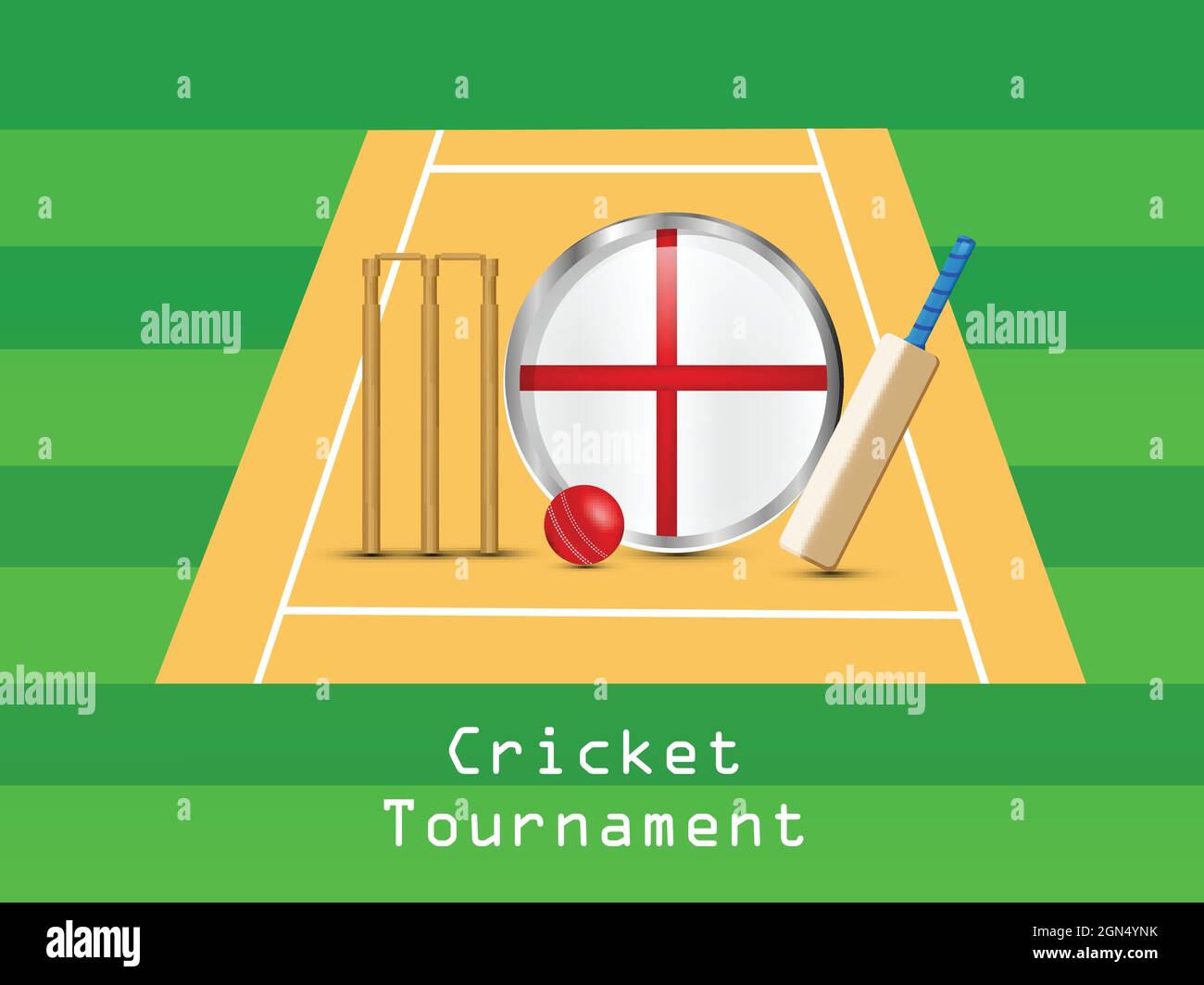 Cricket Sport Background Stock Vector Image & Art - Alamy