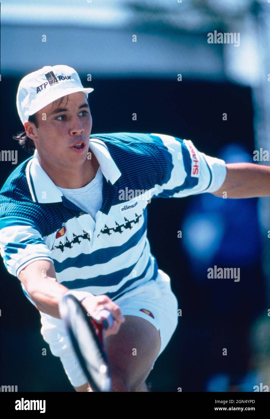 American tennis player Chuck Adams, Lipton 1993 Stock Photo - Alamy
