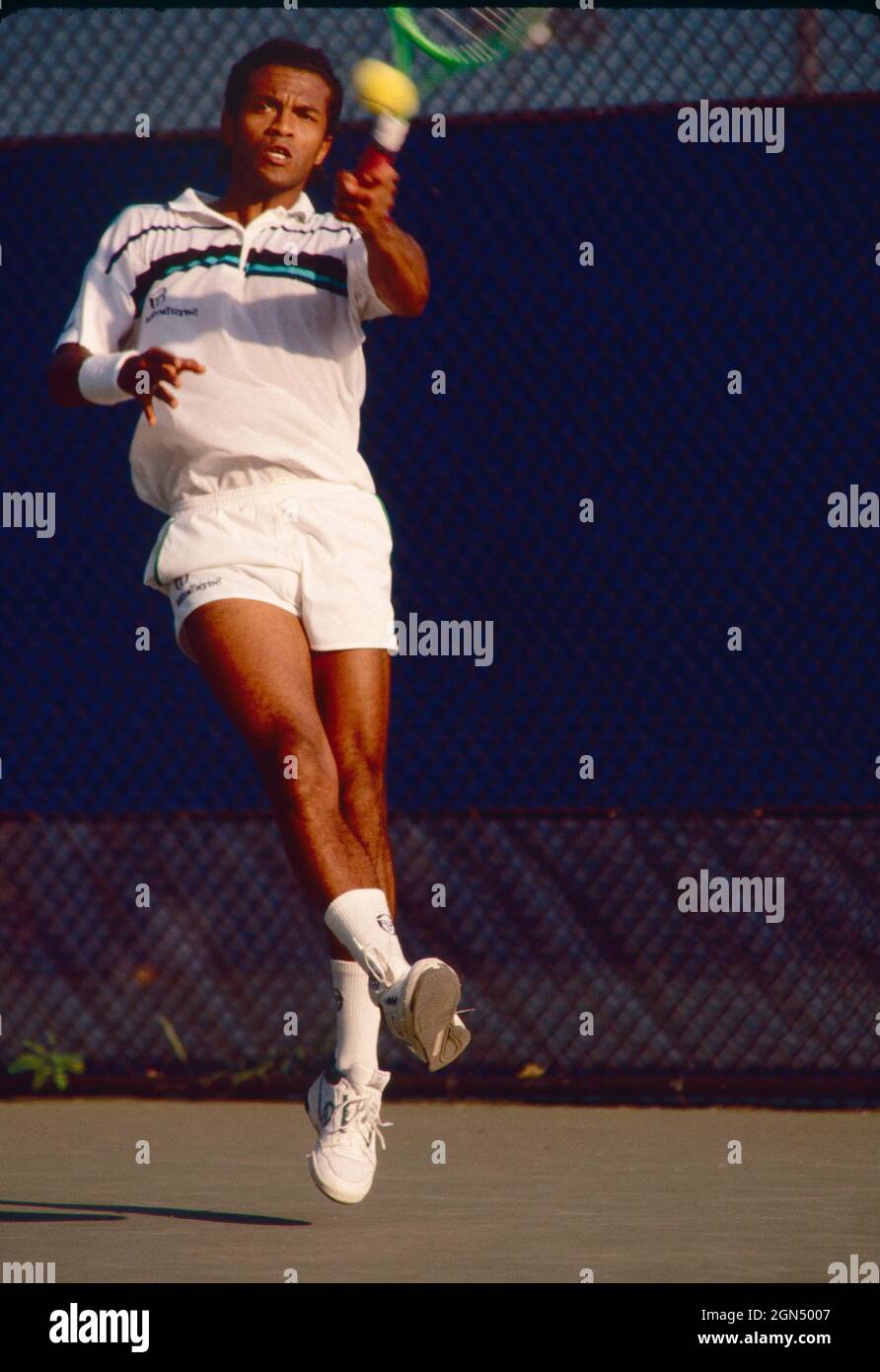 Haitian tennis player Ronald Agenor, 1990s Stock Photo - Alamy