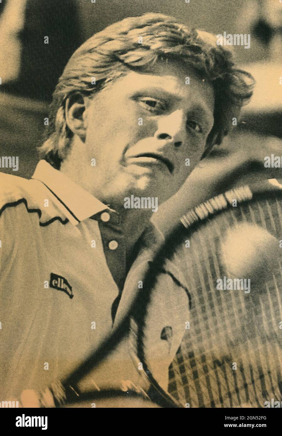 German tennis player Boris Becker, 1989 Stock Photo - Alamy