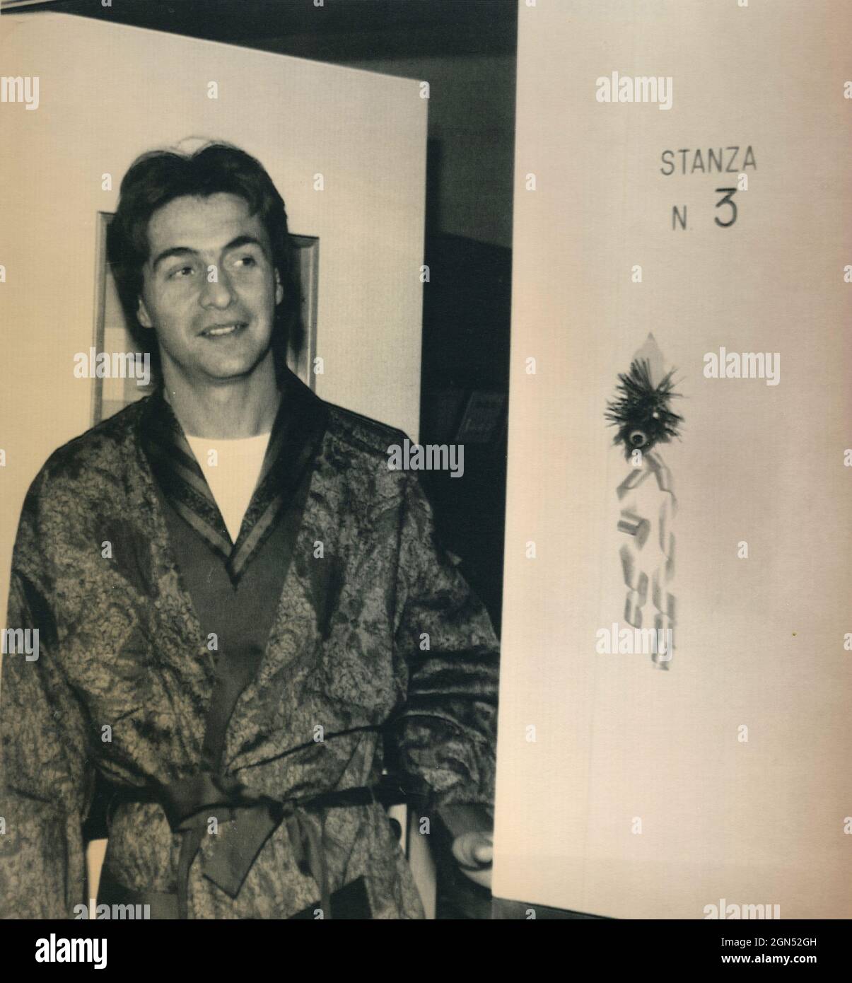 Italian football player Lionello Manfredonia, 1989 Stock Photo - Alamy