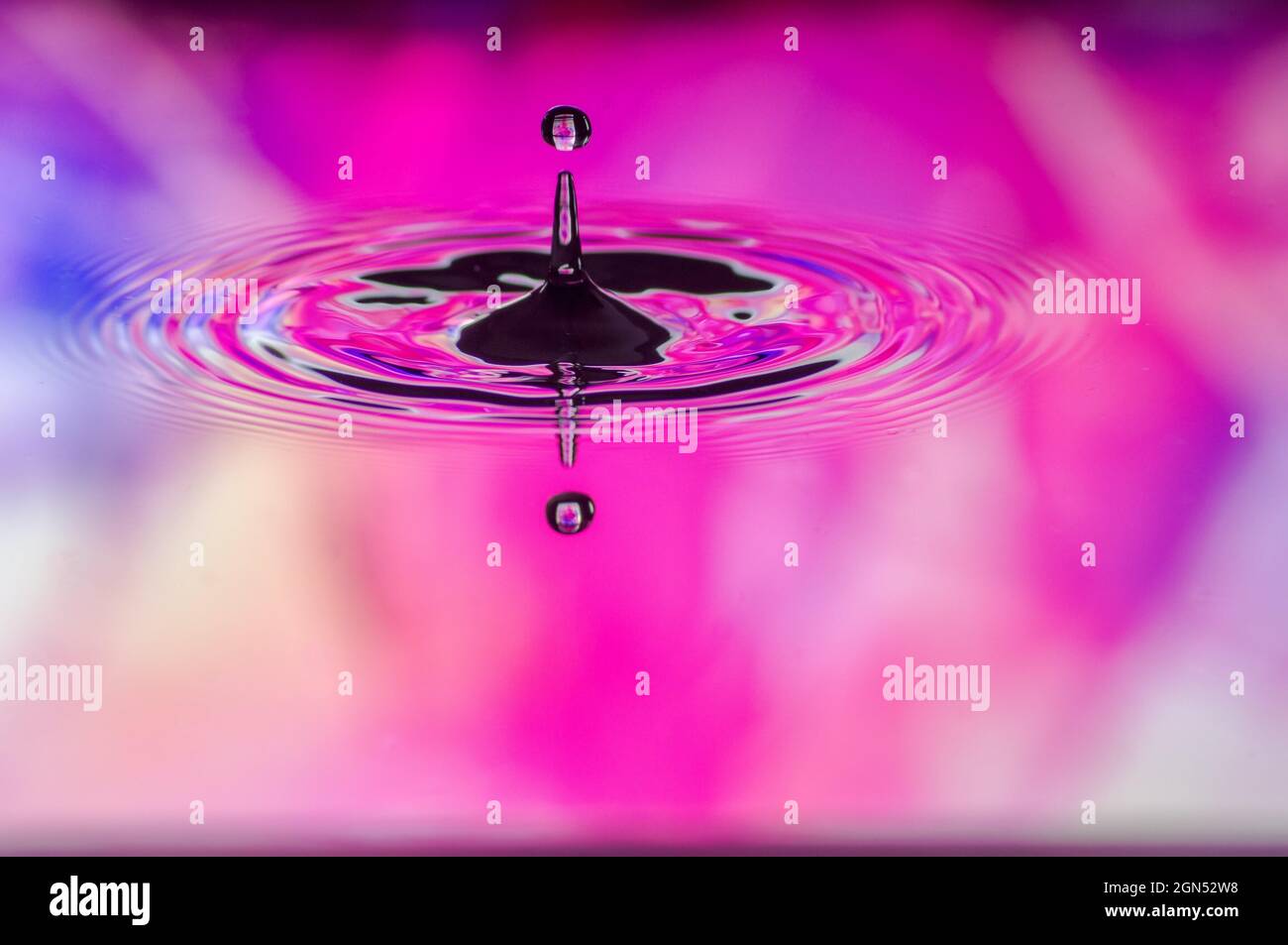 Ripple effects, a colorful background Stock Photo - Alamy