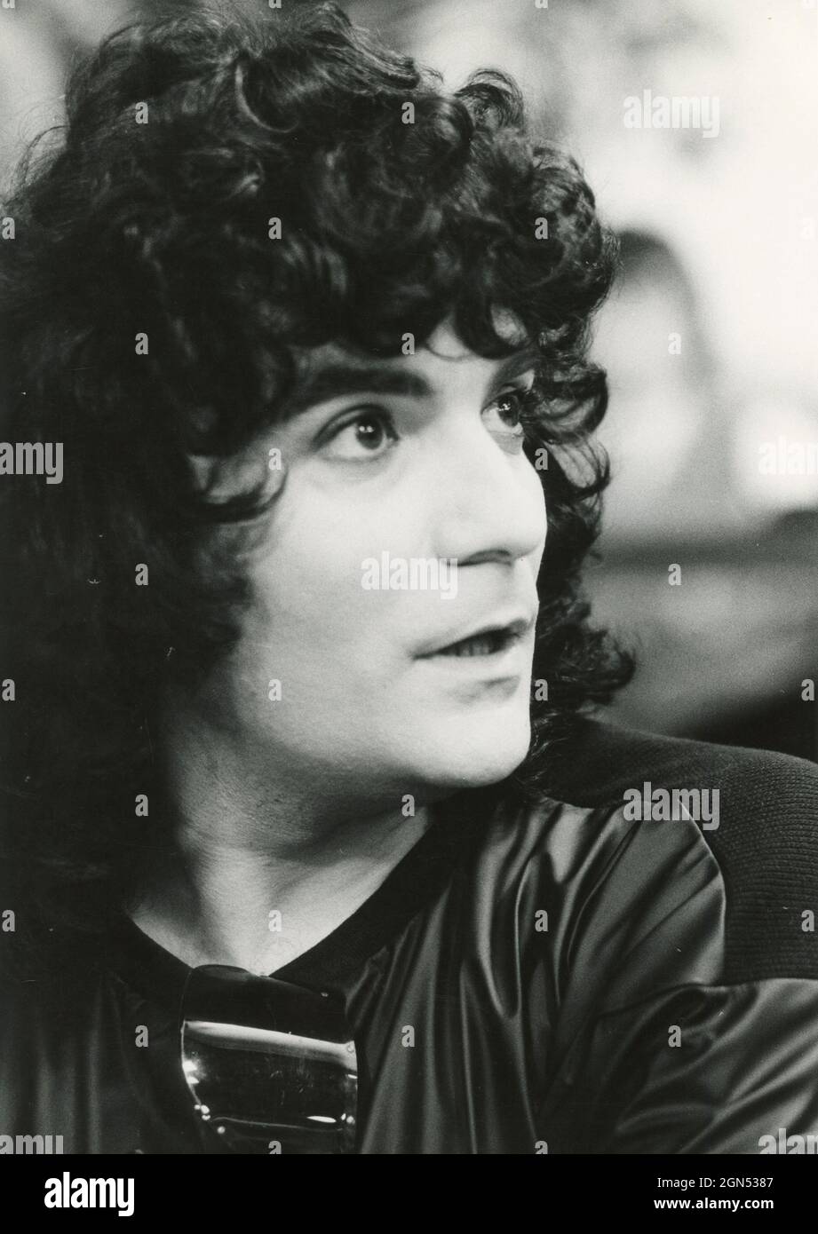 Italian singer and author Renato Zero, 1970s Stock Photo - Alamy