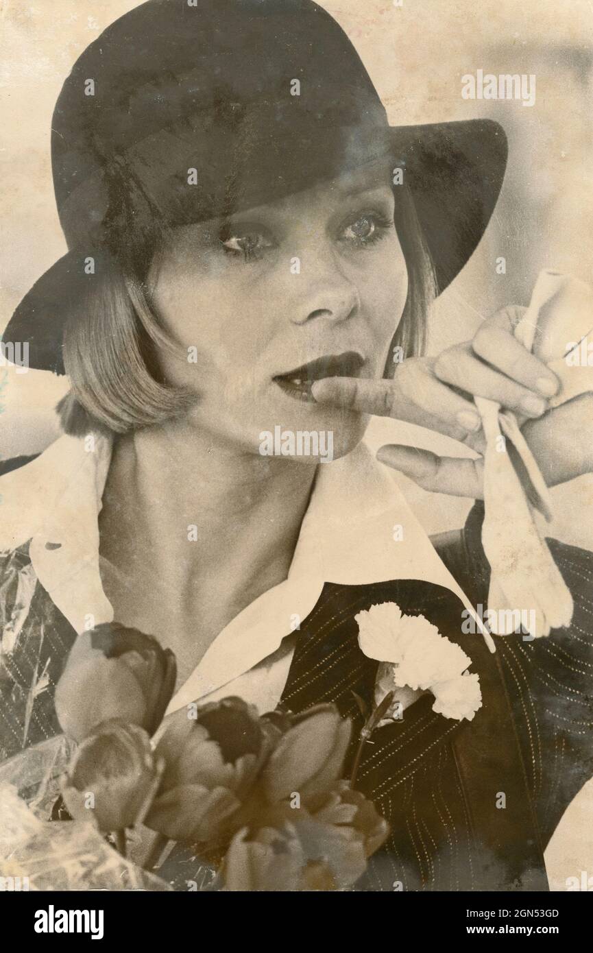 French actress Macha Merill, 1970s Stock Photo - Alamy