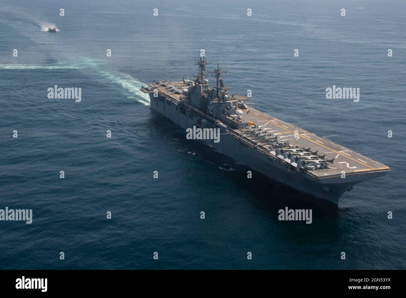Pacific Ocean, At Sea. 26 March, 2021. A U.S. Marine Corps LCAC ...