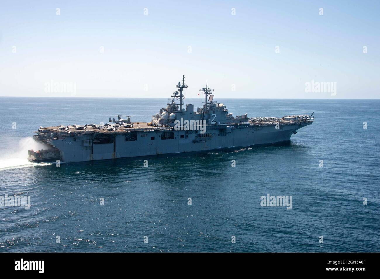 Pacific Ocean, At Sea. 26 March, 2021. A U.S. Marine Corps LCAC ...