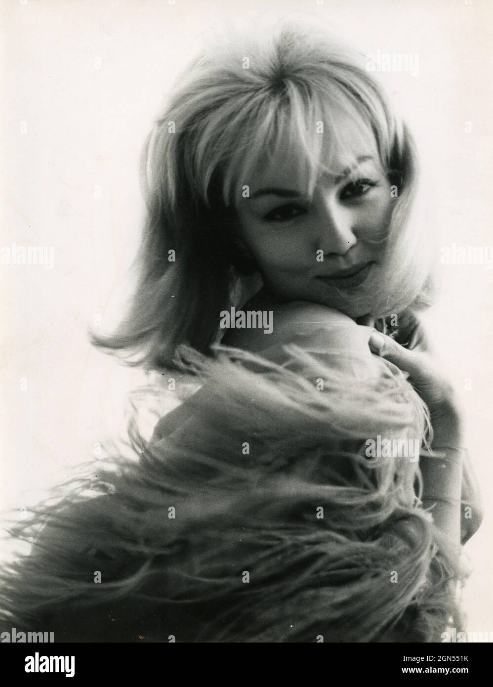 French actress Mylene Demongeot, 1980s Stock Photo - Alamy