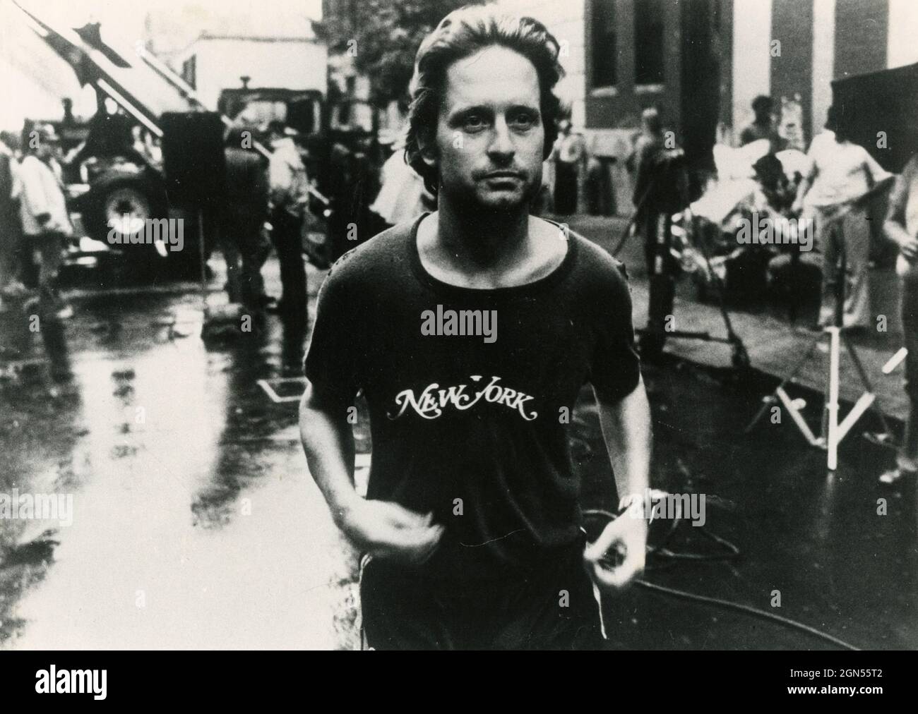 American actor Michael Douglas, 1980s Stock Photo - Alamy