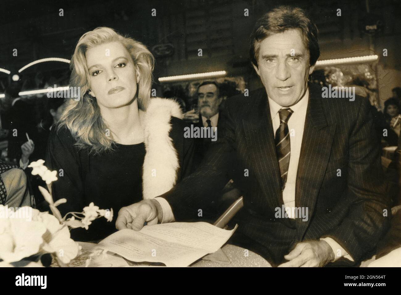 Italian actor Walter Chiari, 1980s Stock Photo - Alamy