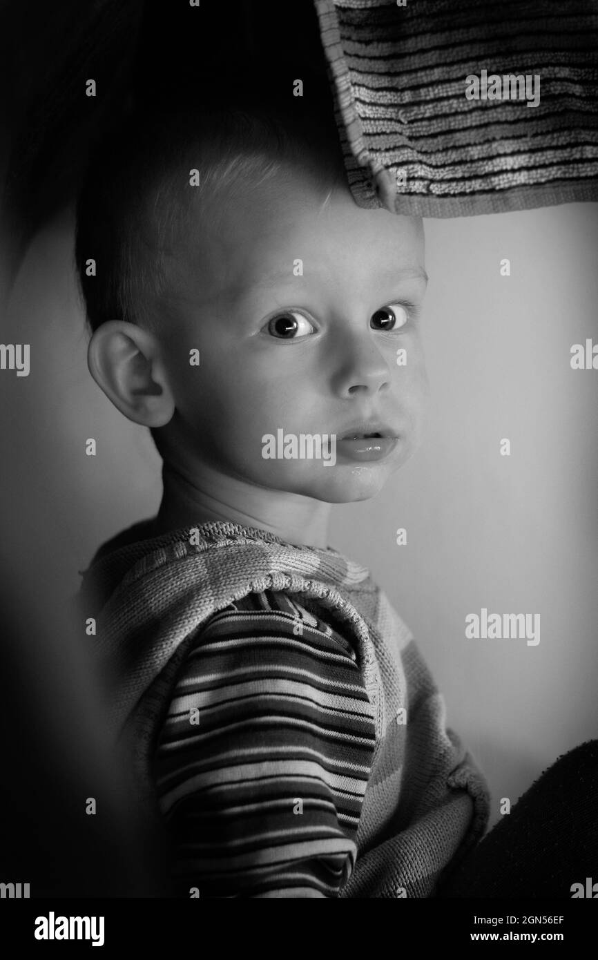 Straight Face Black And White