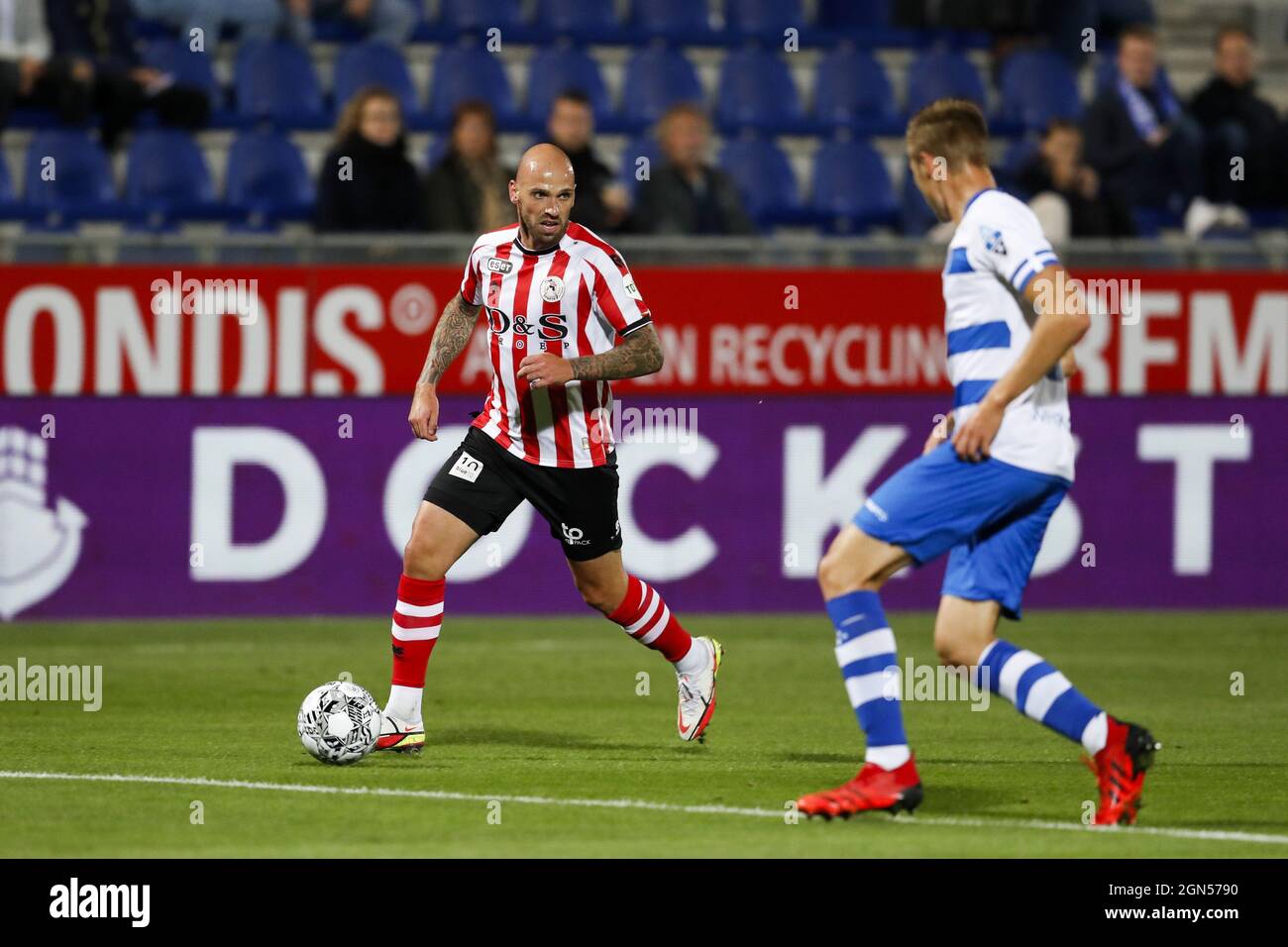 ZWOLLE - 22-09-2021, MAC3PARK stadion. Dutch football, eredivisie ...