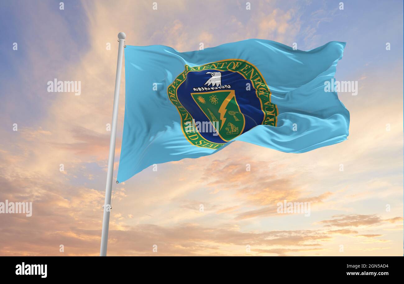 Minsk, Belarus - May, 2021: flag of United States Secretary of Energy ...