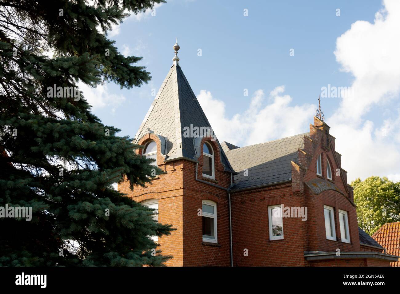 House in Garding, Germany Stock Photo - Alamy