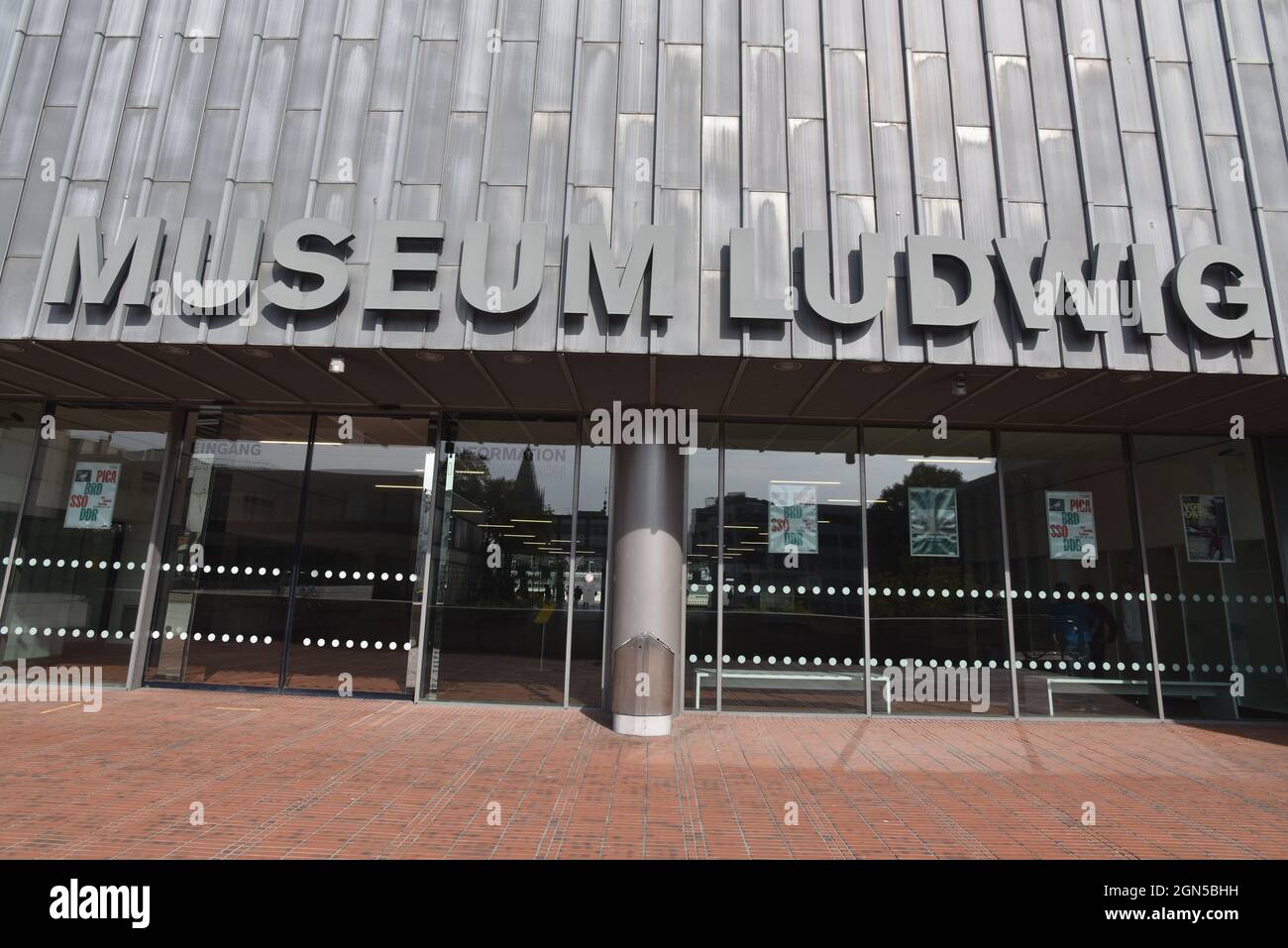Cologne, Germany. 17th Sep, 2021. The Museum Ludwig is a museum of the city of Cologne for the ...