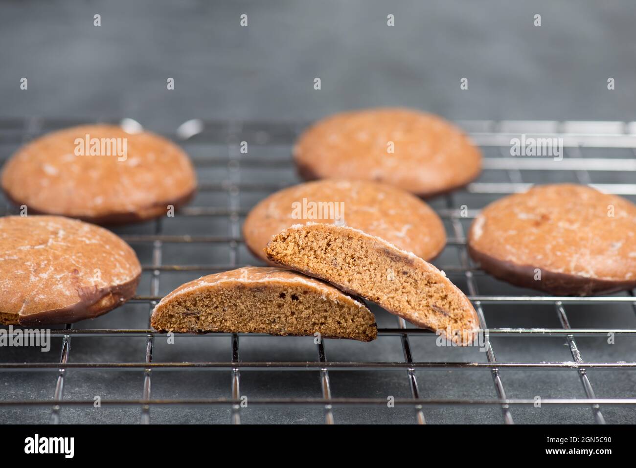 German honey biscuits hi-res stock photography and images - Alamy