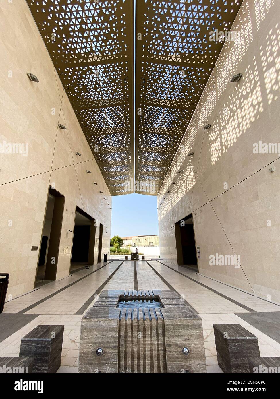 DUBAI, UNITED ARAB EMIRATES - Sep 20, 2021: Mosque of the Late Mohamed ...
