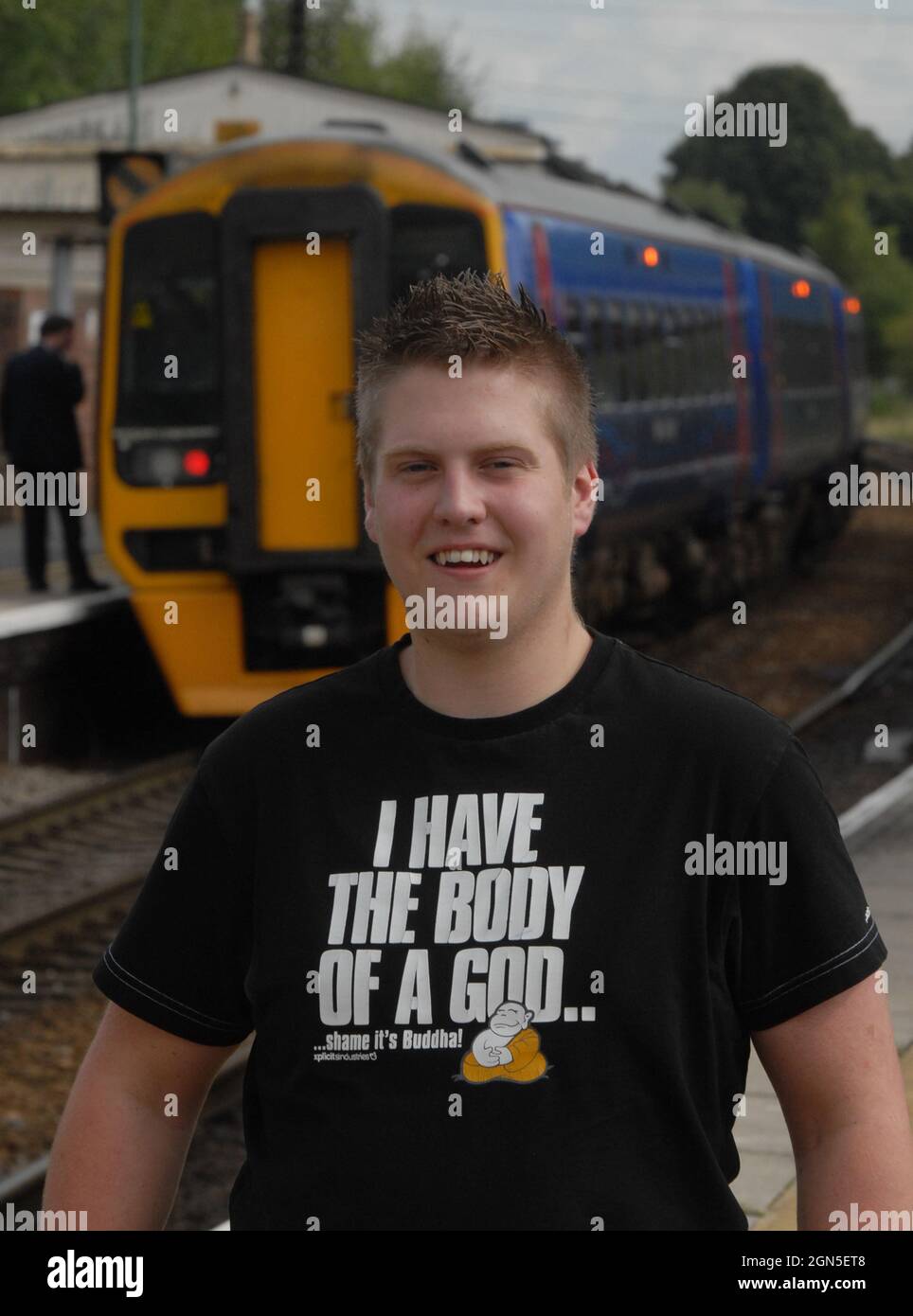 JAMES DUNN THE SON OF STEVE DUNN THE TRAIN DRIVER KILLED IN THE SELBY ...