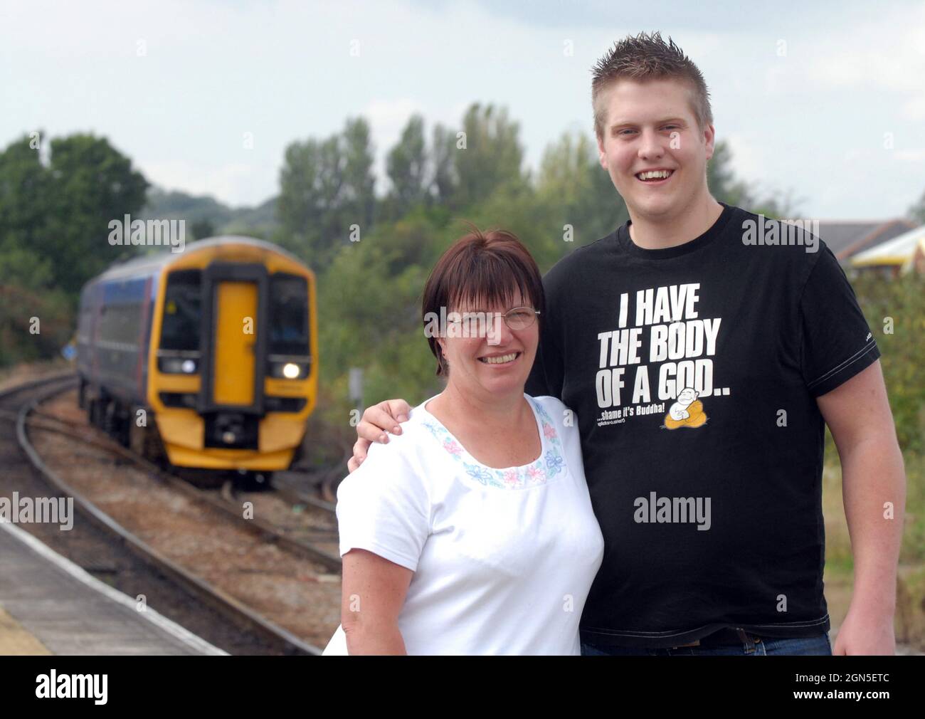 JAMES DUNN THE SON OF STEVE DUNN THE TRAIN DRIVER KILLED IN THE SELBY ...
