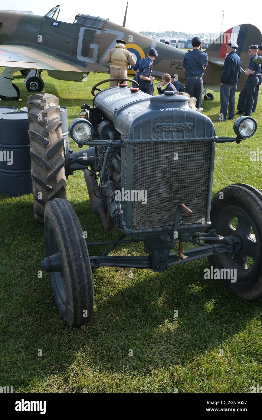 September 2021 - Fordson RAF airfield tractor in the Military display ...