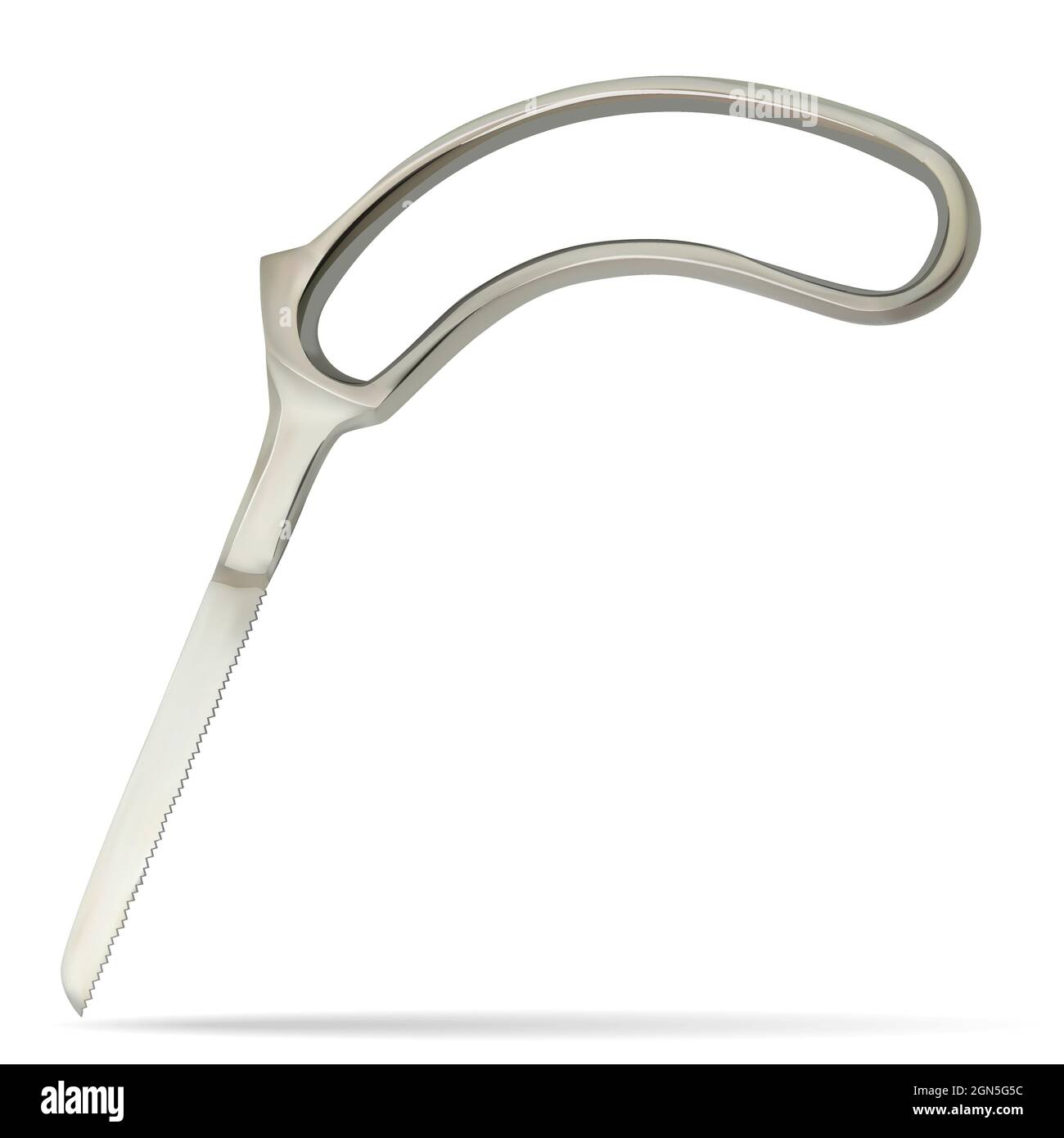 Knife saw. Surgical tool intended for censivation of bones, limb ...