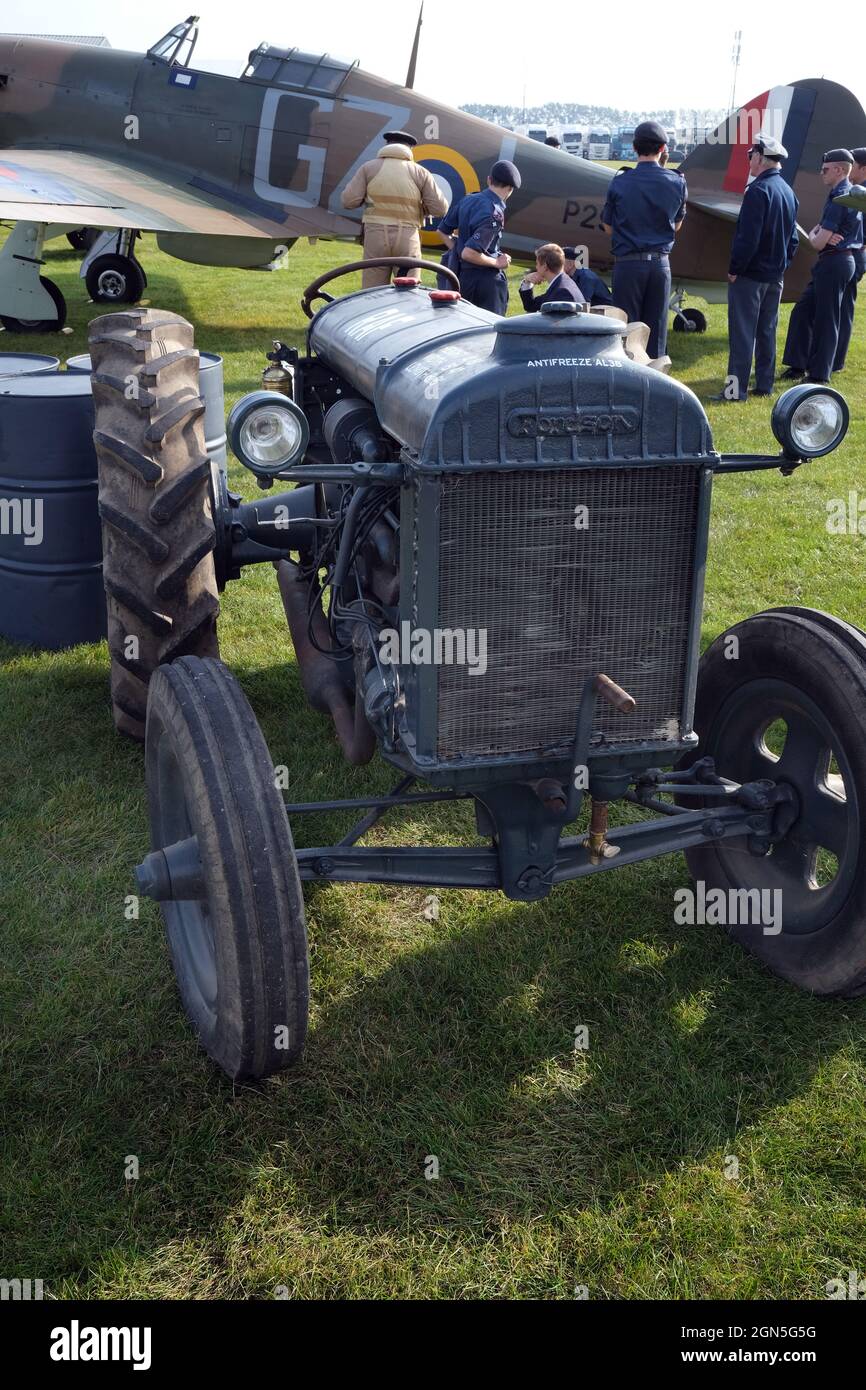 September 2021 - Fordson RAF airfield tractor in the Military display ...