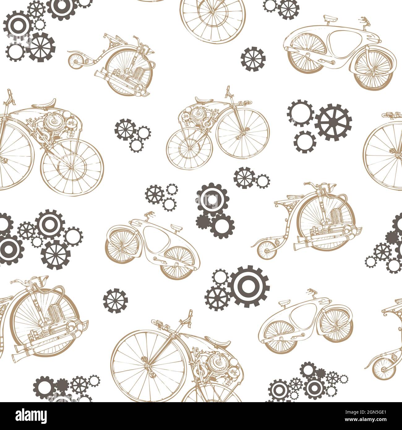 Steampunk bike hi-res stock photography and images - Alamy